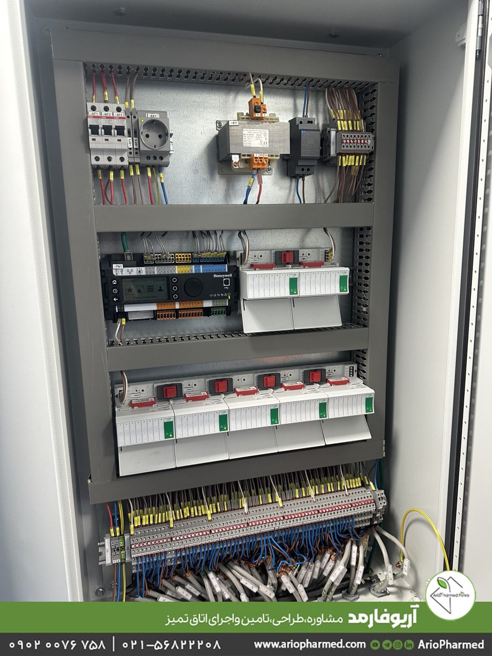 Clean room plc interlock - ariopharmed